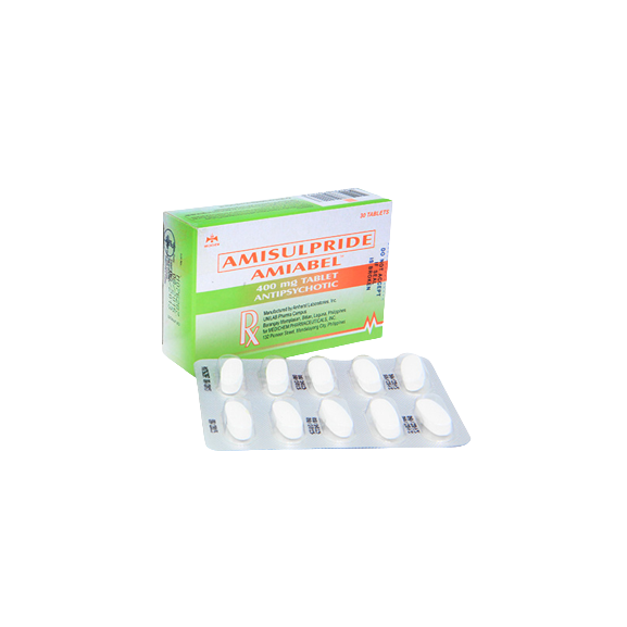AMIABEL Amisulpride 400mg Film-Coated Tablet 30's price in the ...